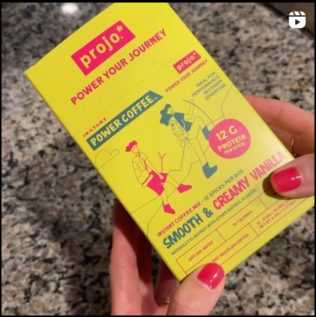 Projo* Instant Power Coffee - Smooth & Creamy Caramel Flavor – projo*