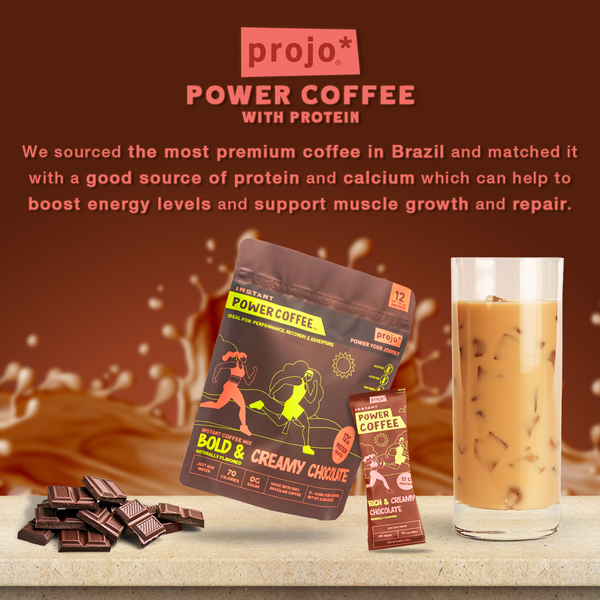 Projo* Instant Power Coffee - Rich & Creamy Chocolate Flavor – projo*