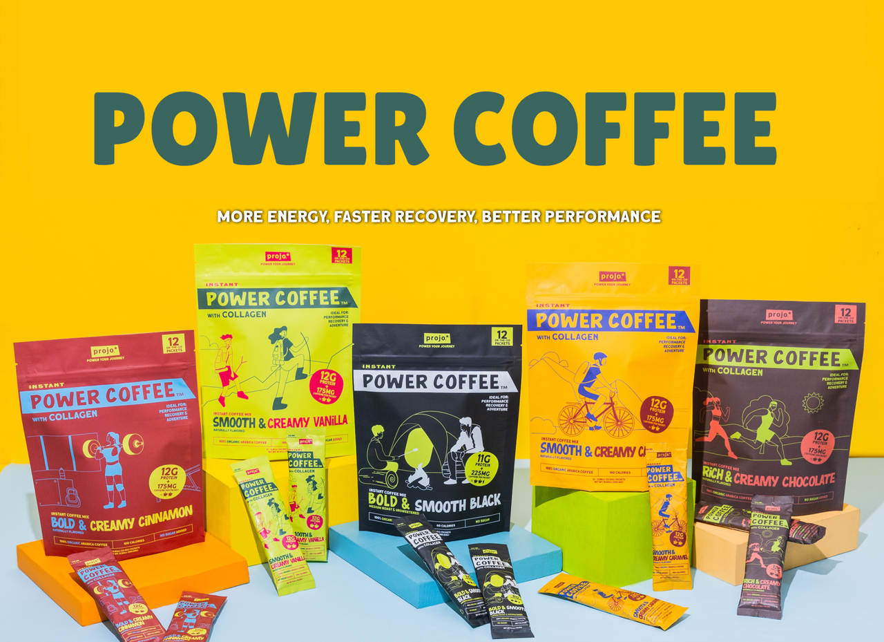 Projo* Power Coffee | Organic Coffee Collagen | Instant Energy Boost ...